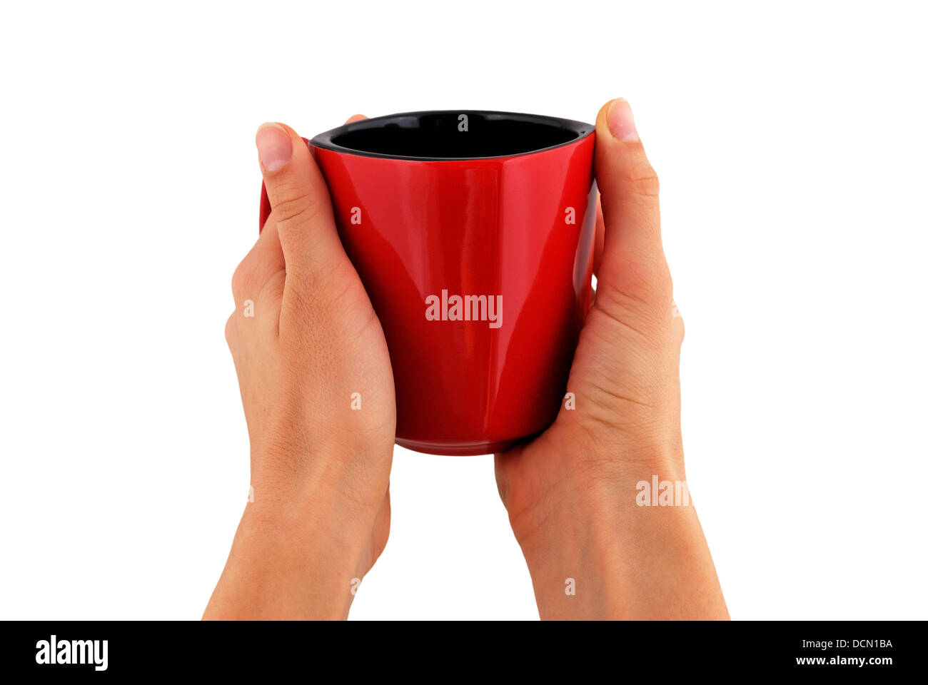 Red hand Cut Out Stock Images & Pictures - Alamy