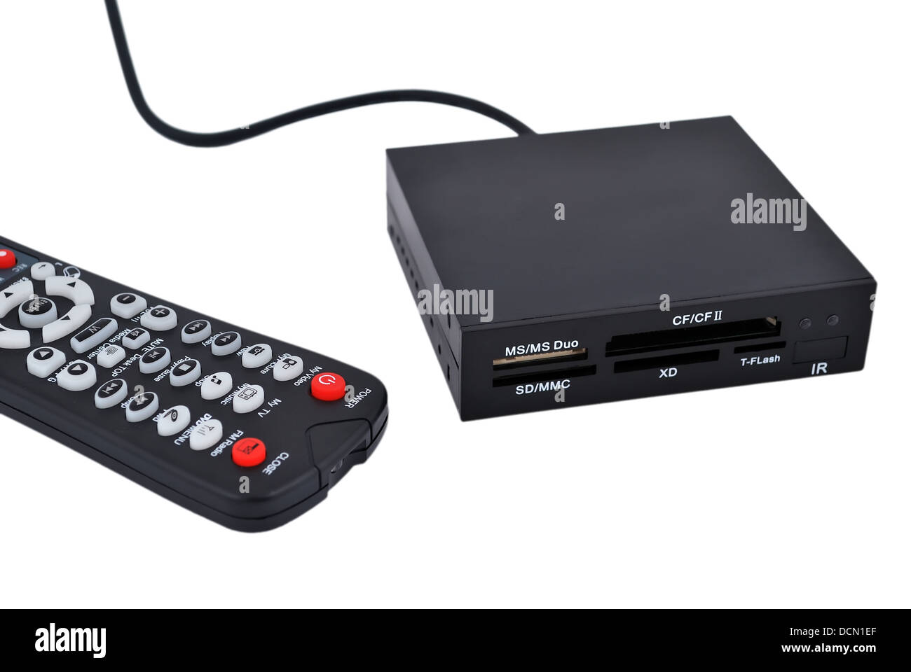 card reader and remote control Stock Photo - Alamy