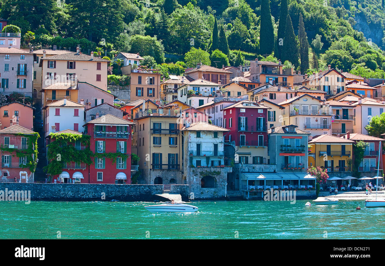 Landscapes around famous lake Como in northern Italy Stock Photo - Alamy