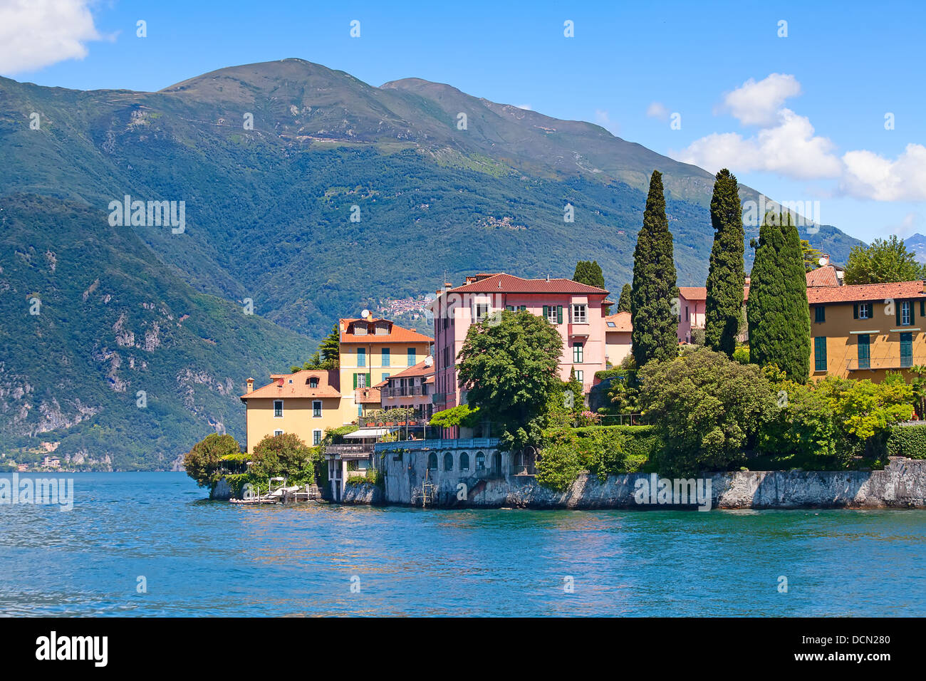 Landscapes around famous lake Como in northern Italy Stock Photo - Alamy