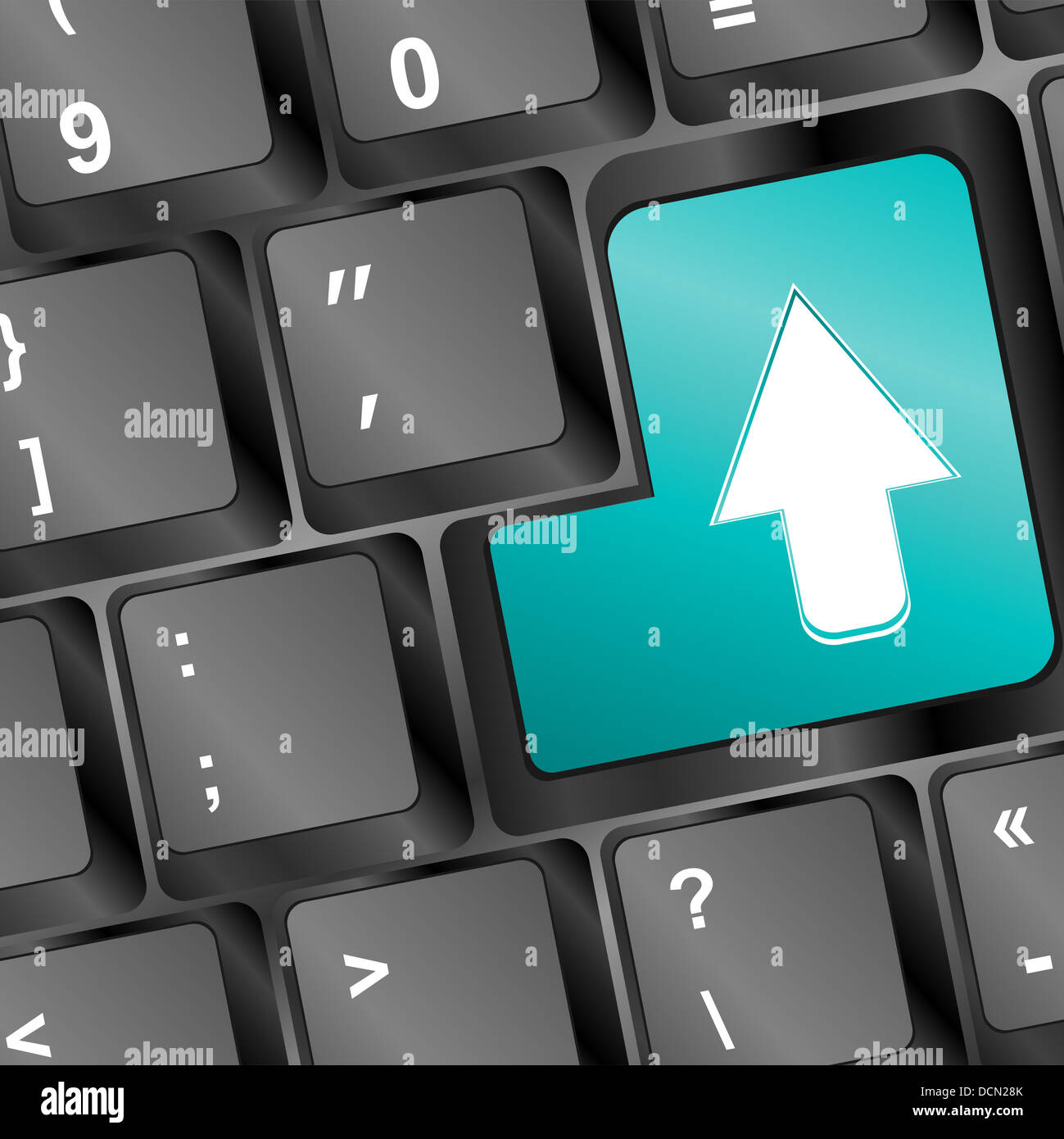 Arrow Keys On Computer Keyboard Stock Photos & Arrow Keys On Computer ...