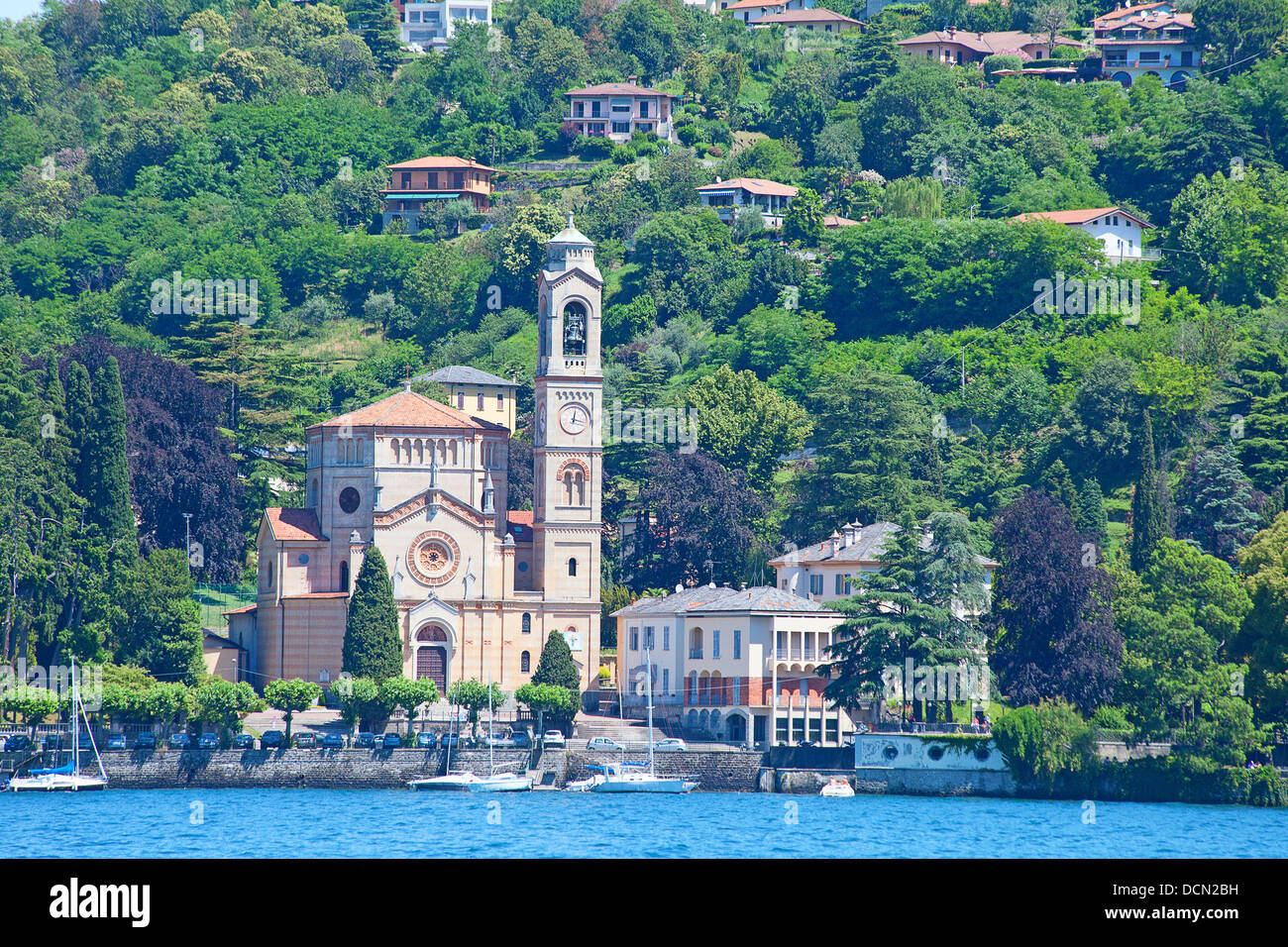 Landscapes around famous lake Como in northern Italy Stock Photo - Alamy