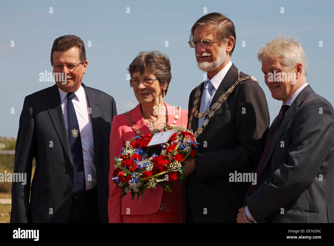 Bournemouth, UK 20 August 2013. Mayor of Bournemouth Cllr Dr Rodney ...