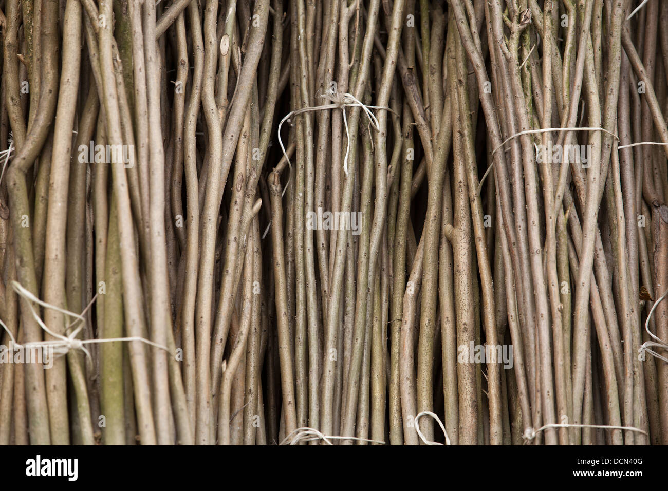 Wooden wattle hi-res stock photography and images - Alamy