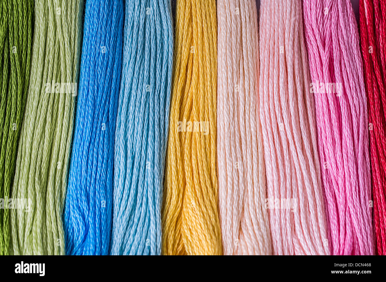 Embroidery floss hi-res stock photography and images - Alamy