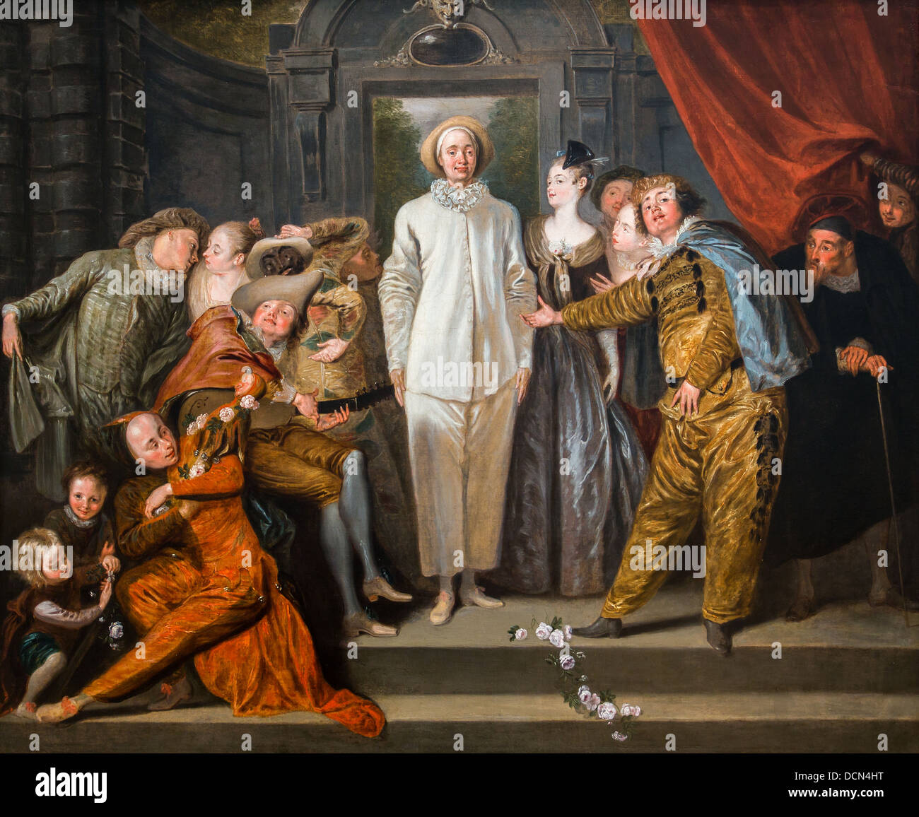 Commedia dell'arte harlequin hi-res stock photography and images - Alamy