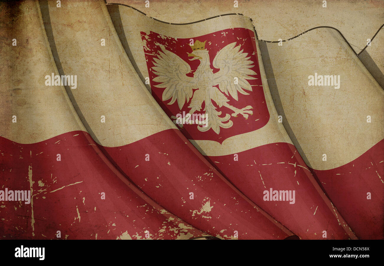 Polish flag hi-res stock photography and images - Alamy