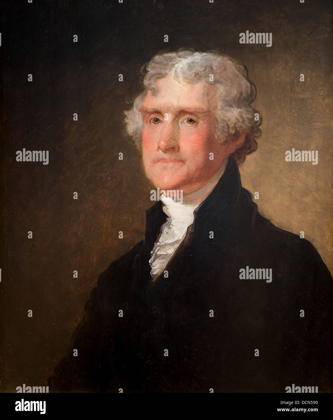 Gilbert stuart painting hi-res stock photography and images - Alamy