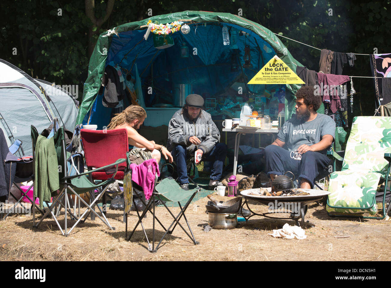 Balcombe, West Sussex, England, UK. 20th August 2013. Fracking ...