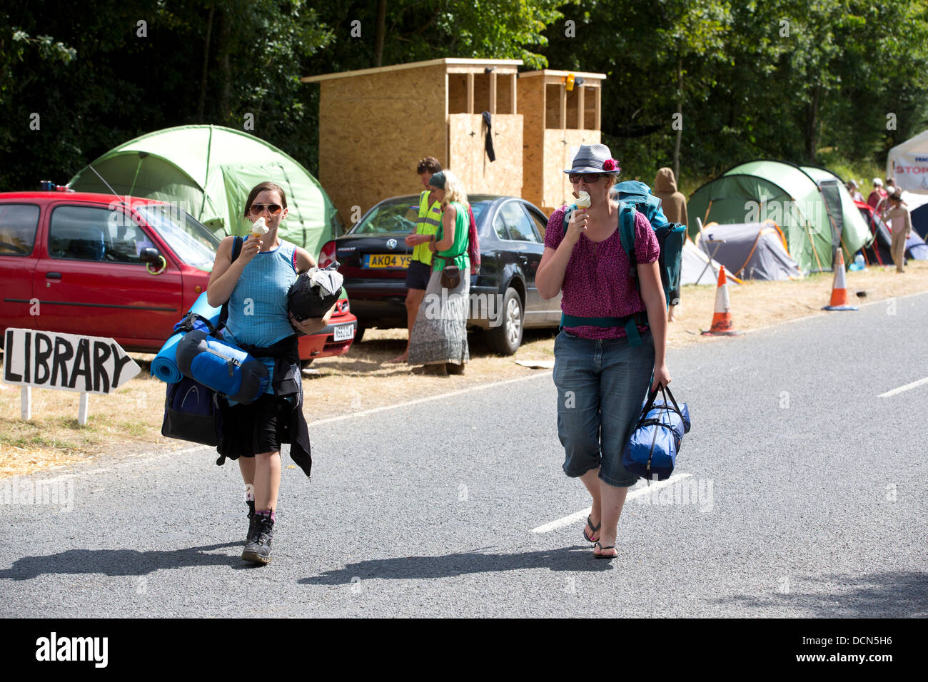 Balcombe, West Sussex, England, UK. 20th August 2013. Fracking ...