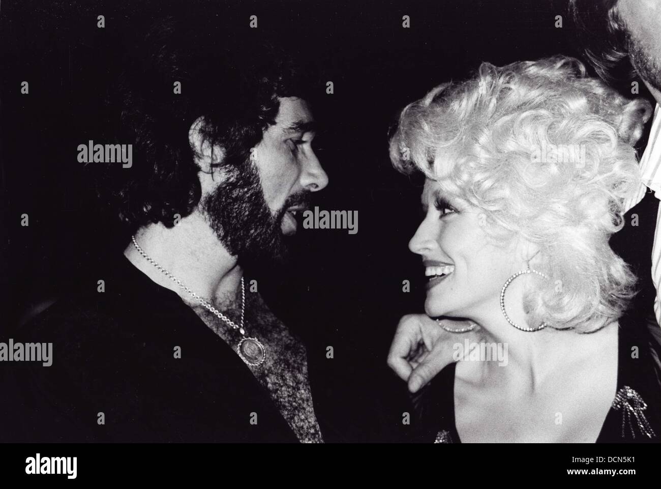 DOLLY PARTON with Eddie Rabbitt at Amphitheatre 1979.(Credit Image ...