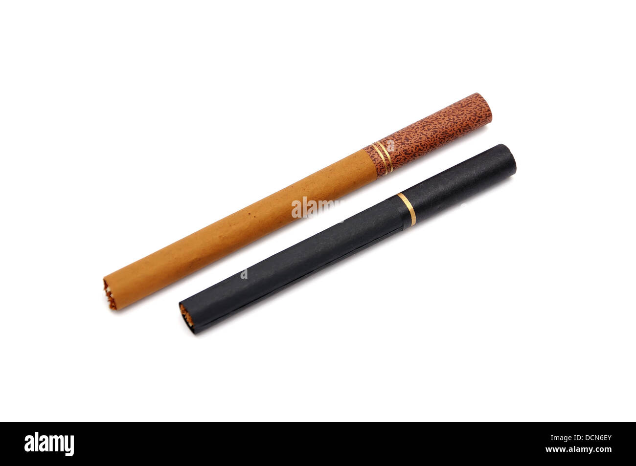 Two smoking cigarette Cut Out Stock Images & Pictures - Alamy