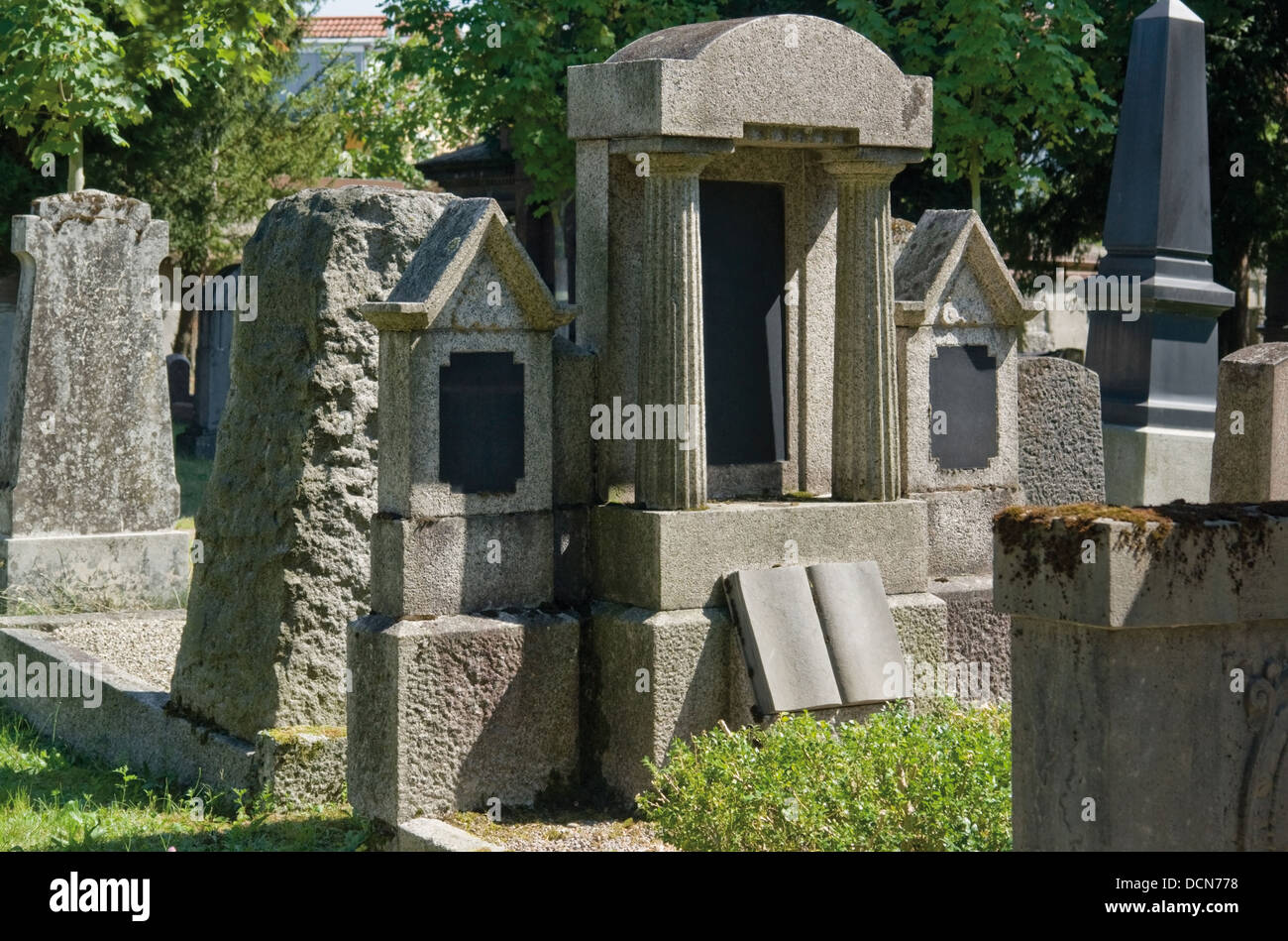 Old graveyard in freiburg hi-res stock photography and images - Alamy