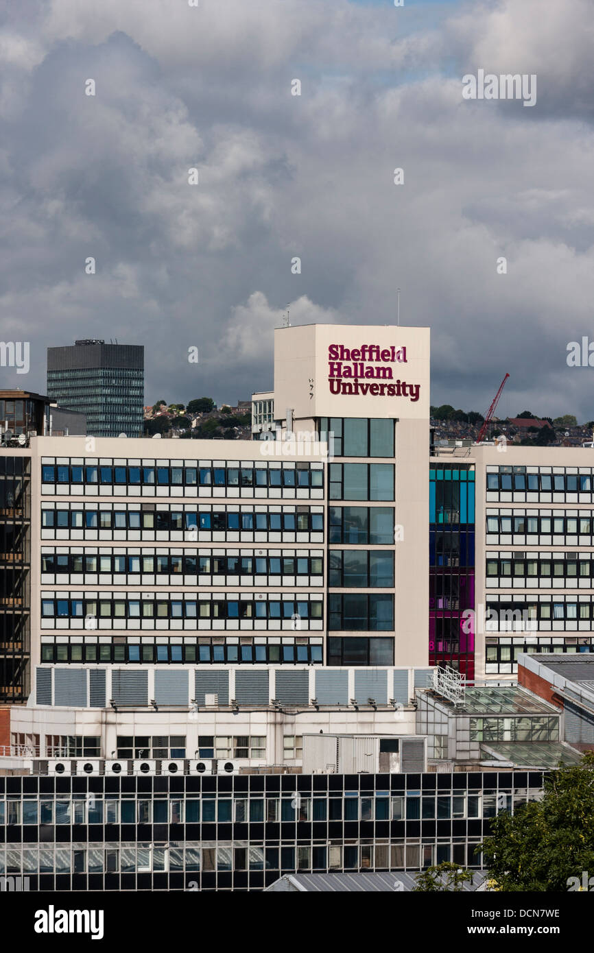 Sheffield Hallam University Stock Photo - Alamy