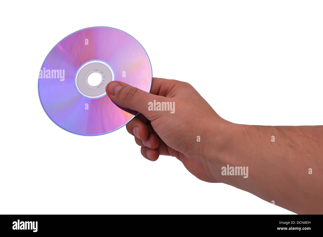 cd in hand Stock Photo - Alamy