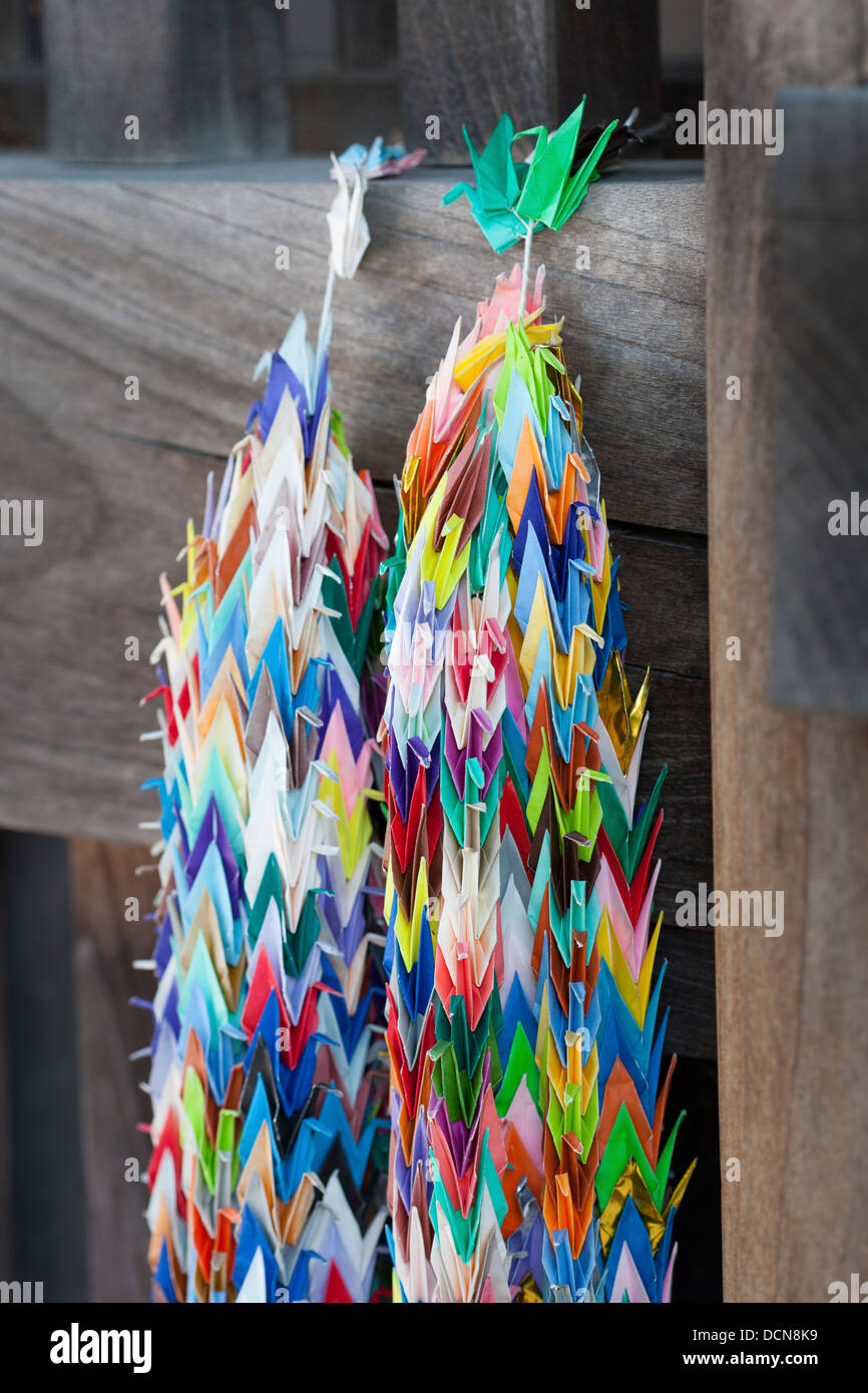 Hanging Paper Cranes