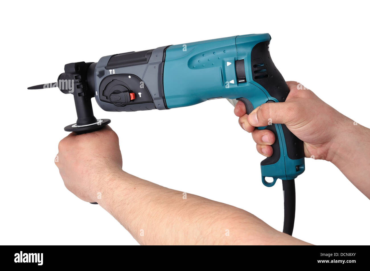 perforator in hand Stock Photo - Alamy