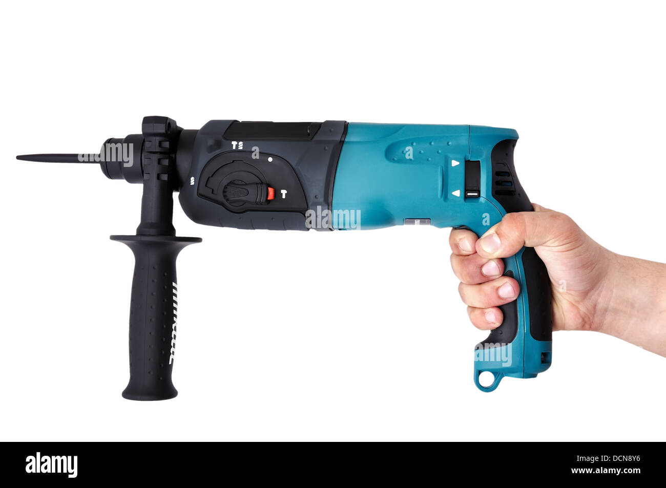 perforator in hand Stock Photo - Alamy