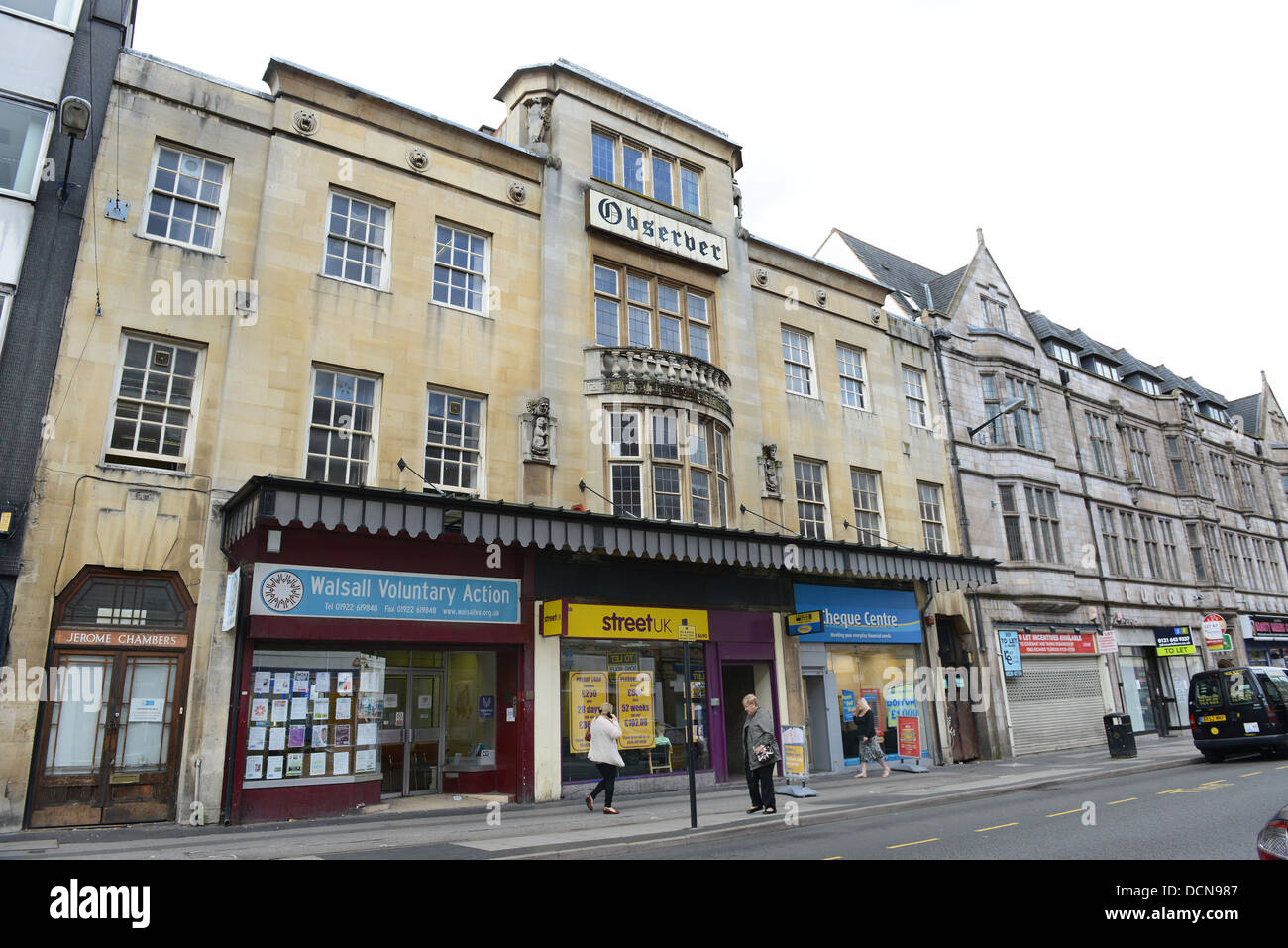 Former old Walsall Observer newspaper offices in Walsall West Midlands ...