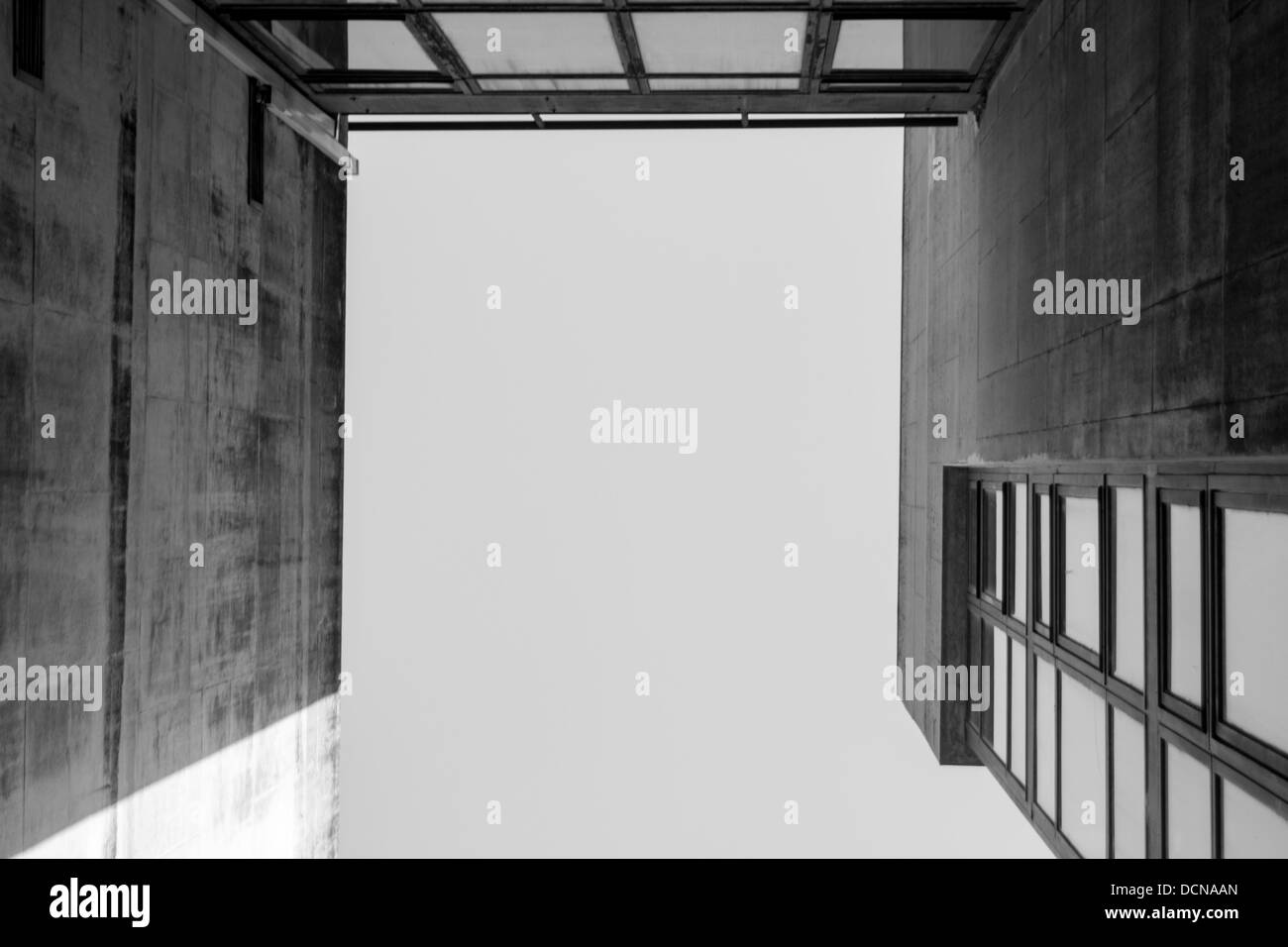 Interior design architecture main Black and White Stock Photos & Images ...