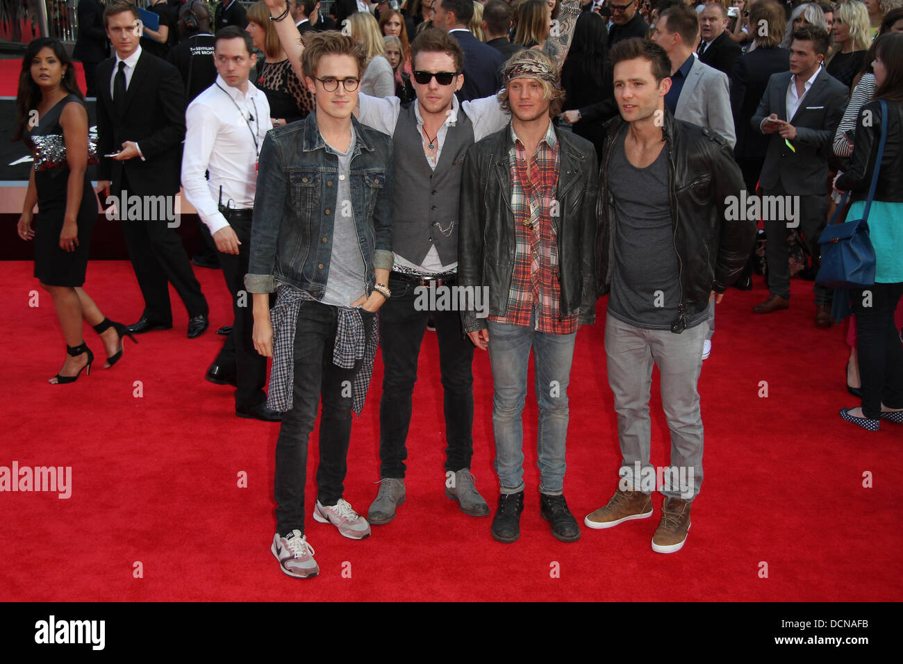 Mcfly attend hi-res stock photography and images - Alamy