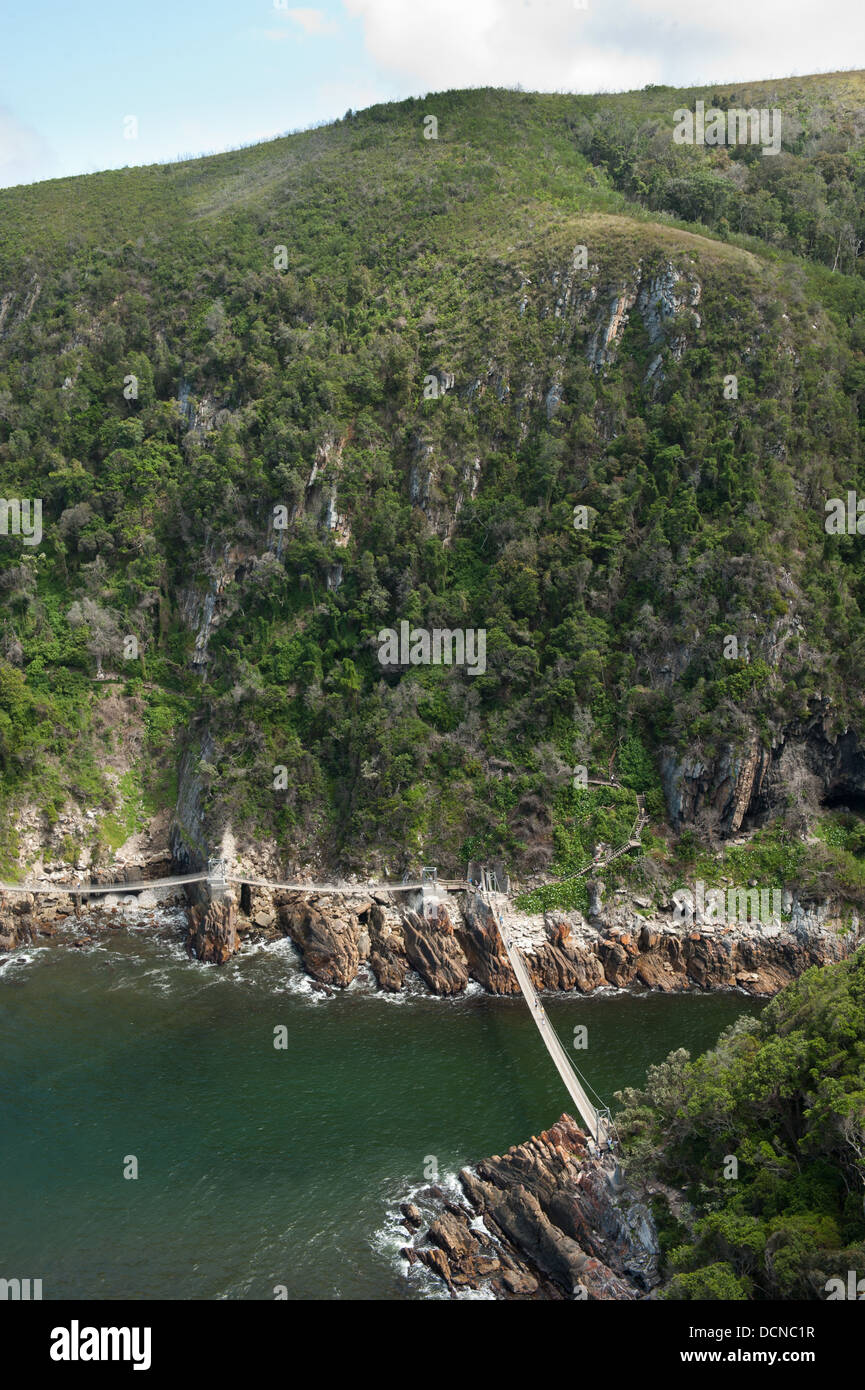 Storms River Suspension Bridge, Tsitsikamma, Garden Route National Park ...