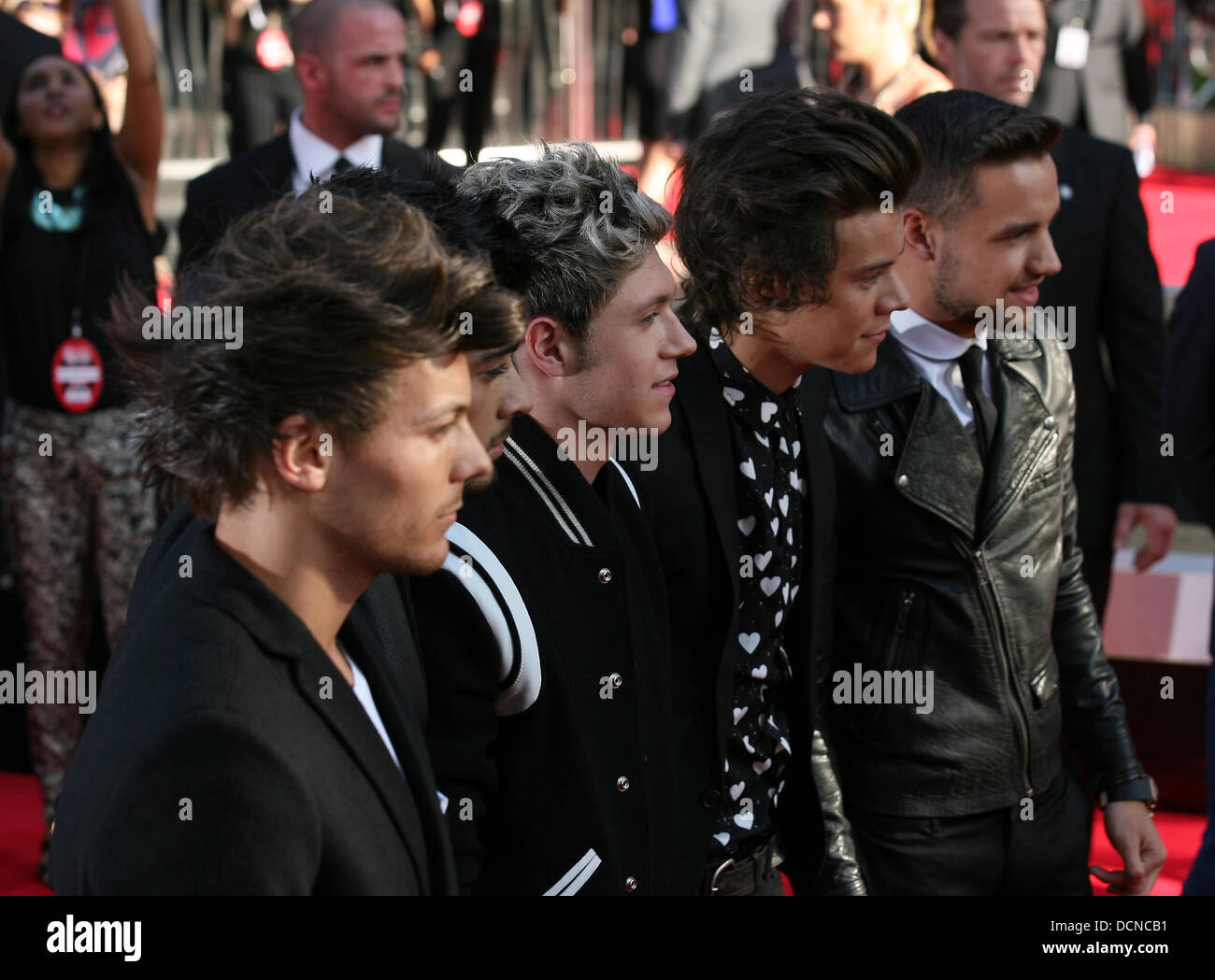London, UK, 20th August 2013. One Direction attend the World Premiere ...