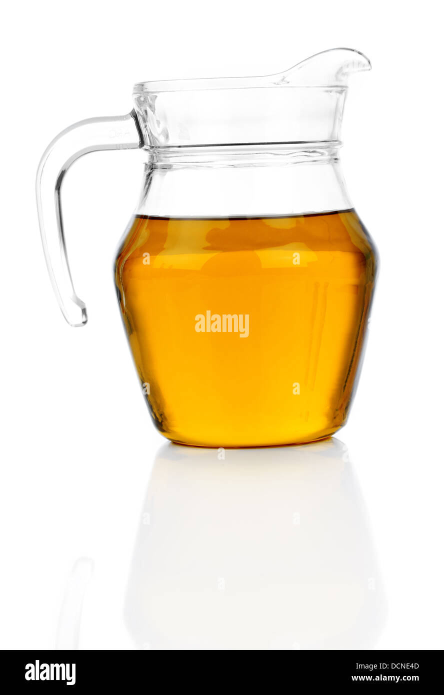 jug with apple juice Stock Photo - Alamy