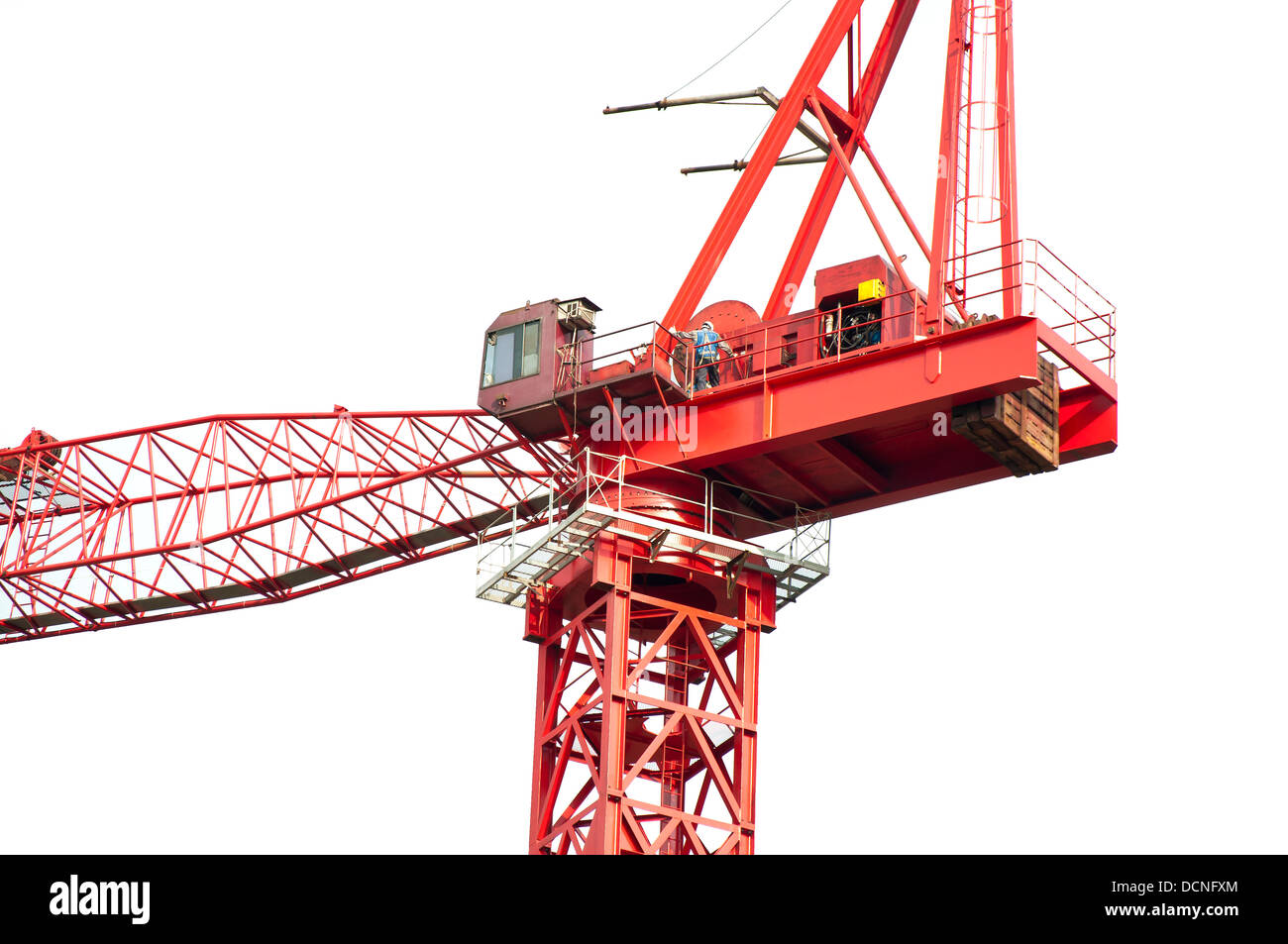 High crane close-up Stock Photo - Alamy