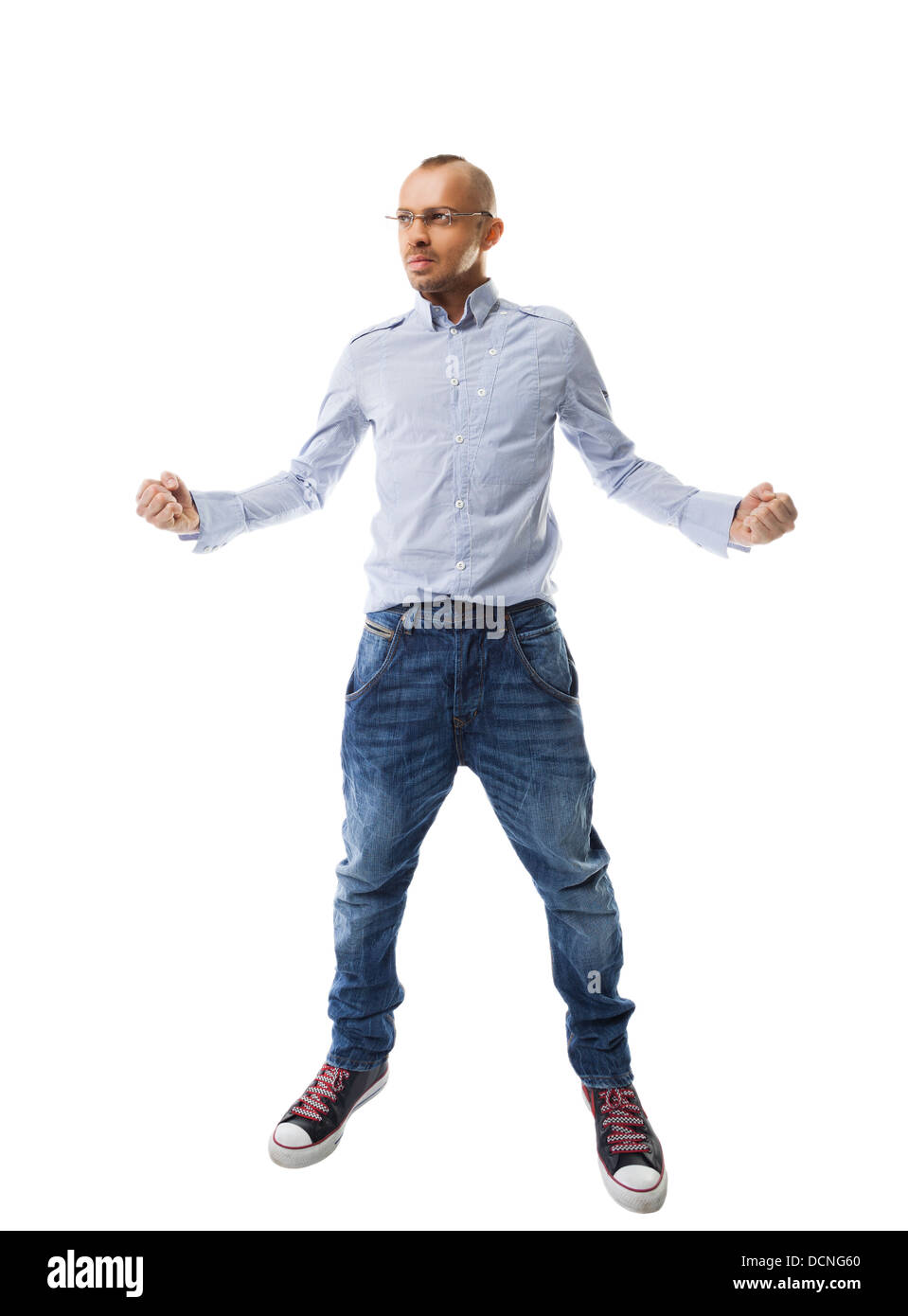 Young man wining Stock Photo - Alamy