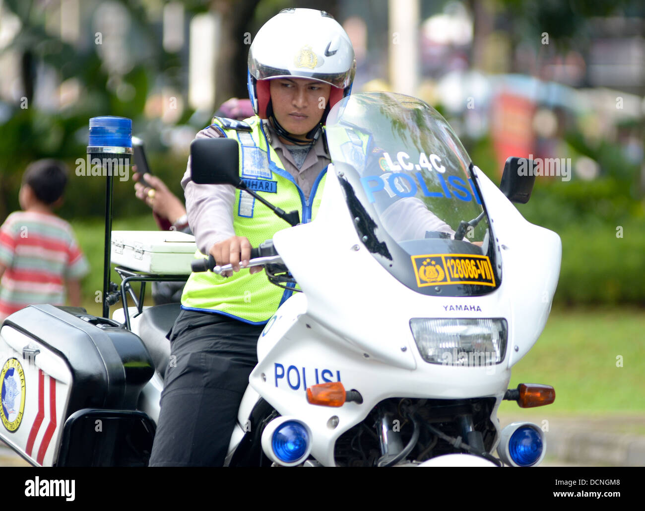 Indonesian police hi-res stock photography and images - Alamy