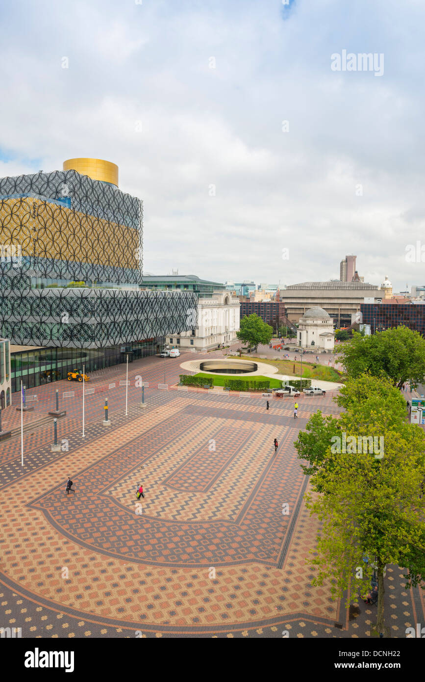 The new Library of Birmingham, in Centenary Square, Birmingham, England ...