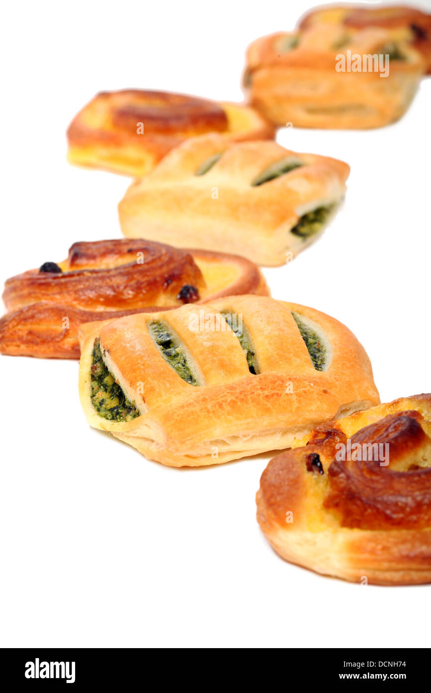Homemade fresh buns isolated Stock Photo - Alamy