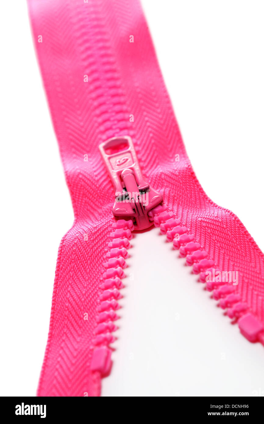 Pink zipper hi-res stock photography and images - Alamy