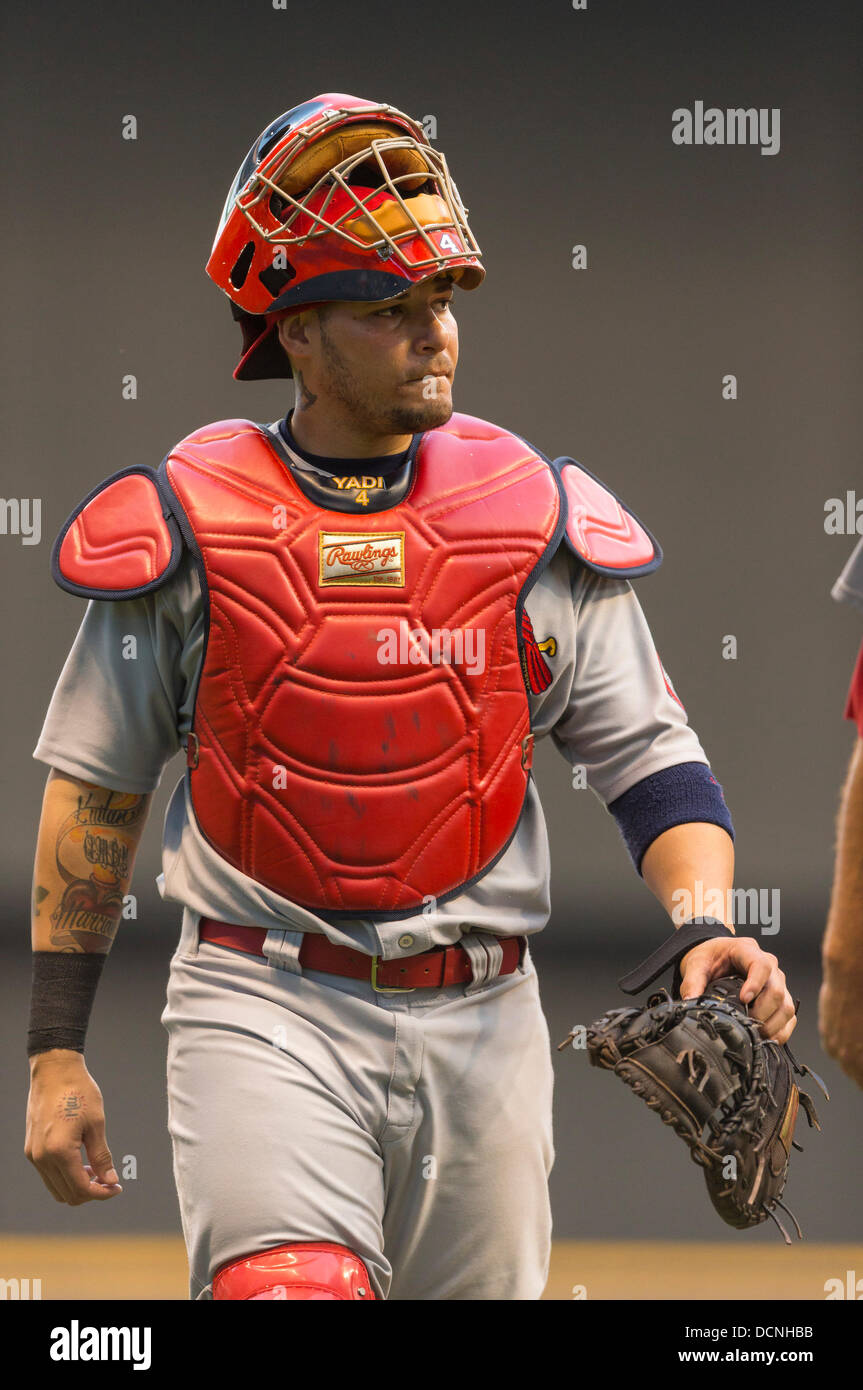 Milwaukee, Wisconsin, USA. 20th Aug, 2013. August 20, 2013: St. Louis ...