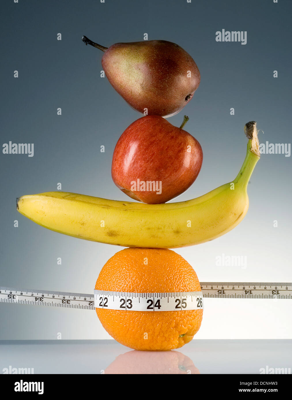 Apple pear fruit tape hi-res stock photography and images - Alamy