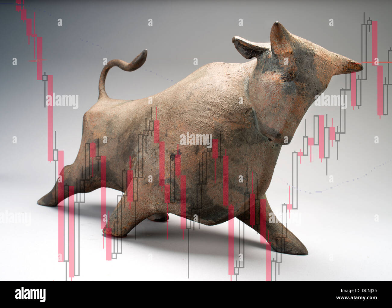 wall street bull Stock Photo - Alamy