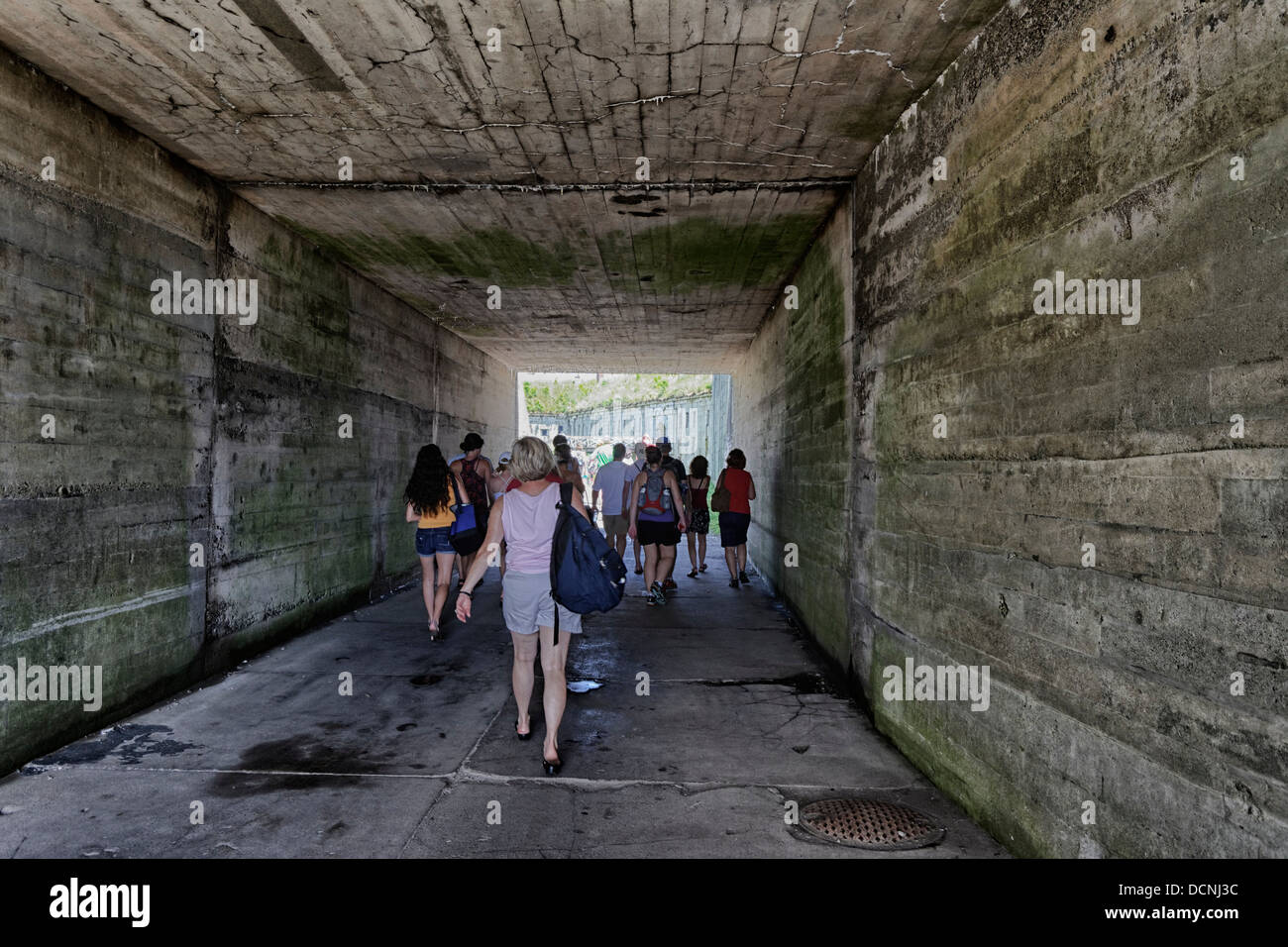 Entrance to Fort Warren Stock Photo - Alamy