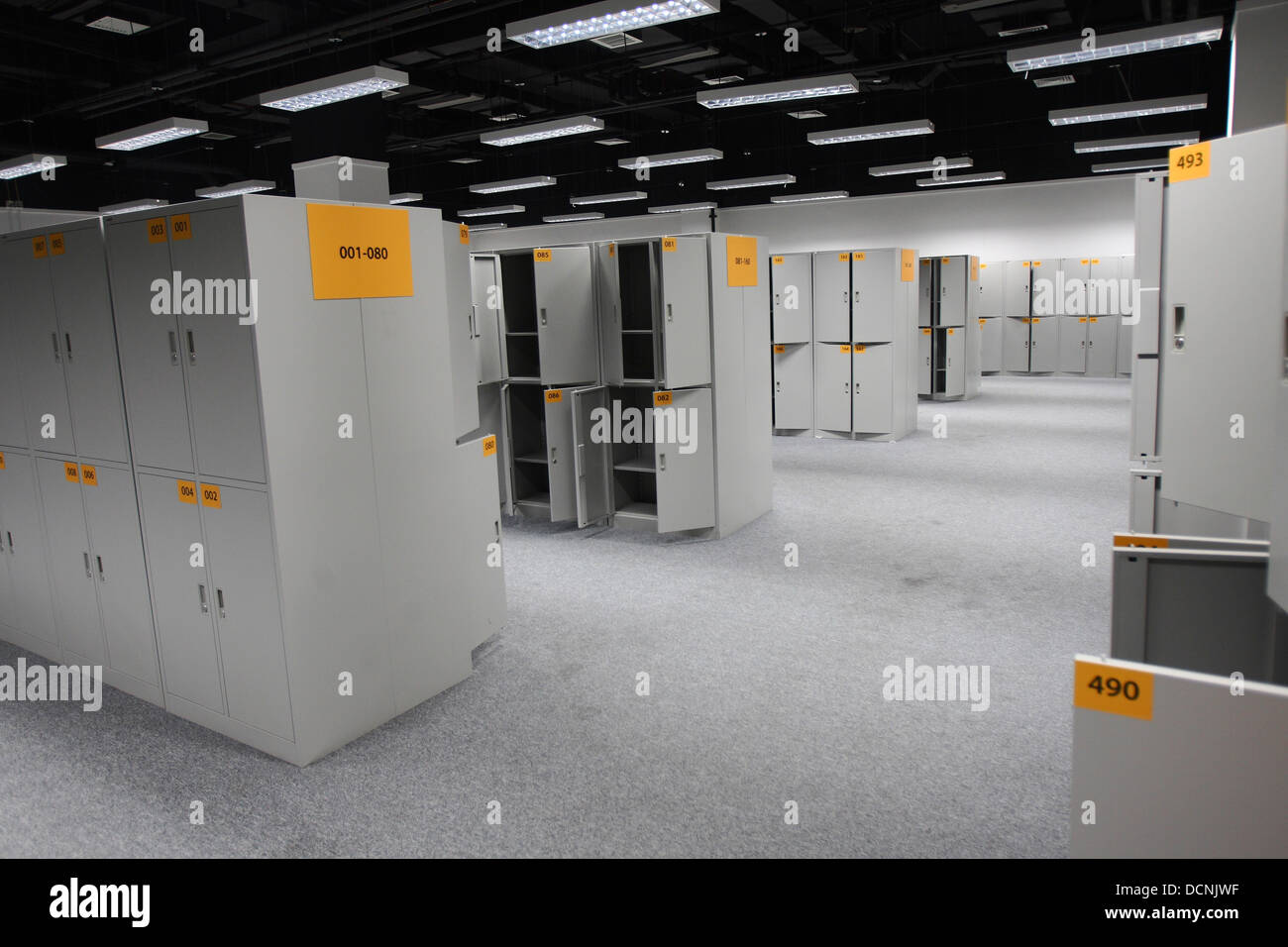 Lockers absence hi-res stock photography and images - Alamy