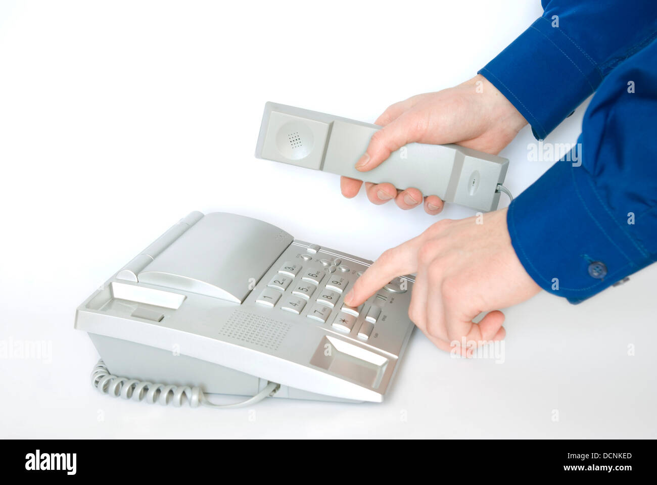 Emergency phone operator hi-res stock photography and images - Alamy