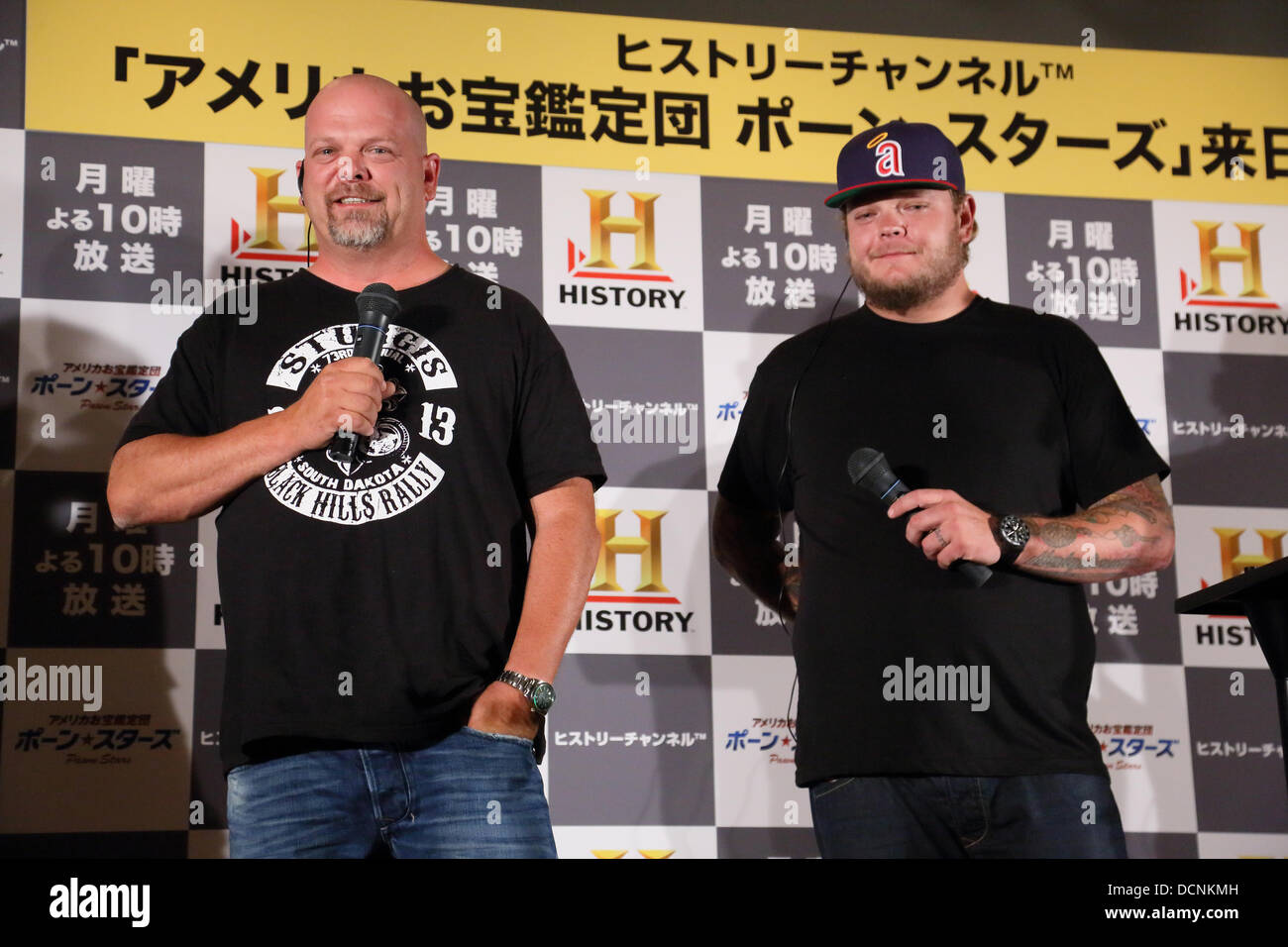 Tokyo, Japan. 20th Aug, 2013. Rick Harrison and Corey Harrison, Aug 20 ...