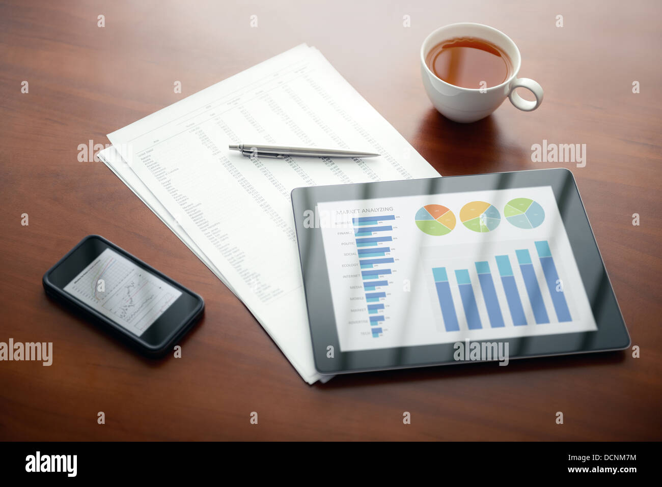 Business workplace tablet device hi-res stock photography and images ...