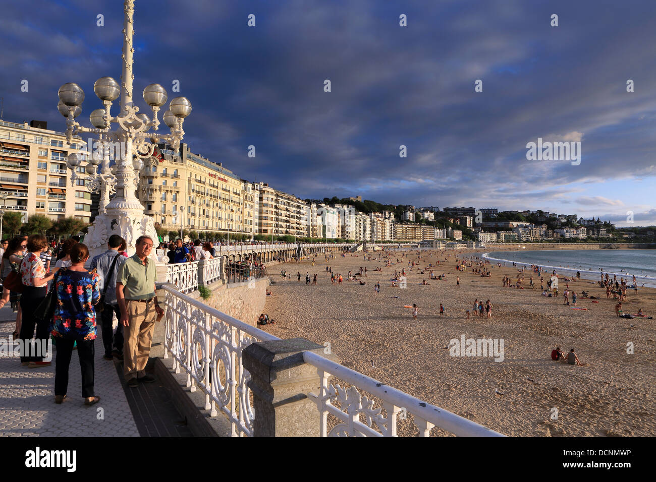 San sebastian beach hi-res stock photography and images - Alamy
