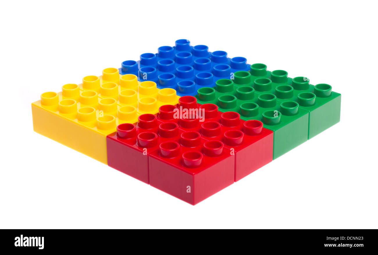 plastic building blocks Stock Photo - Alamy