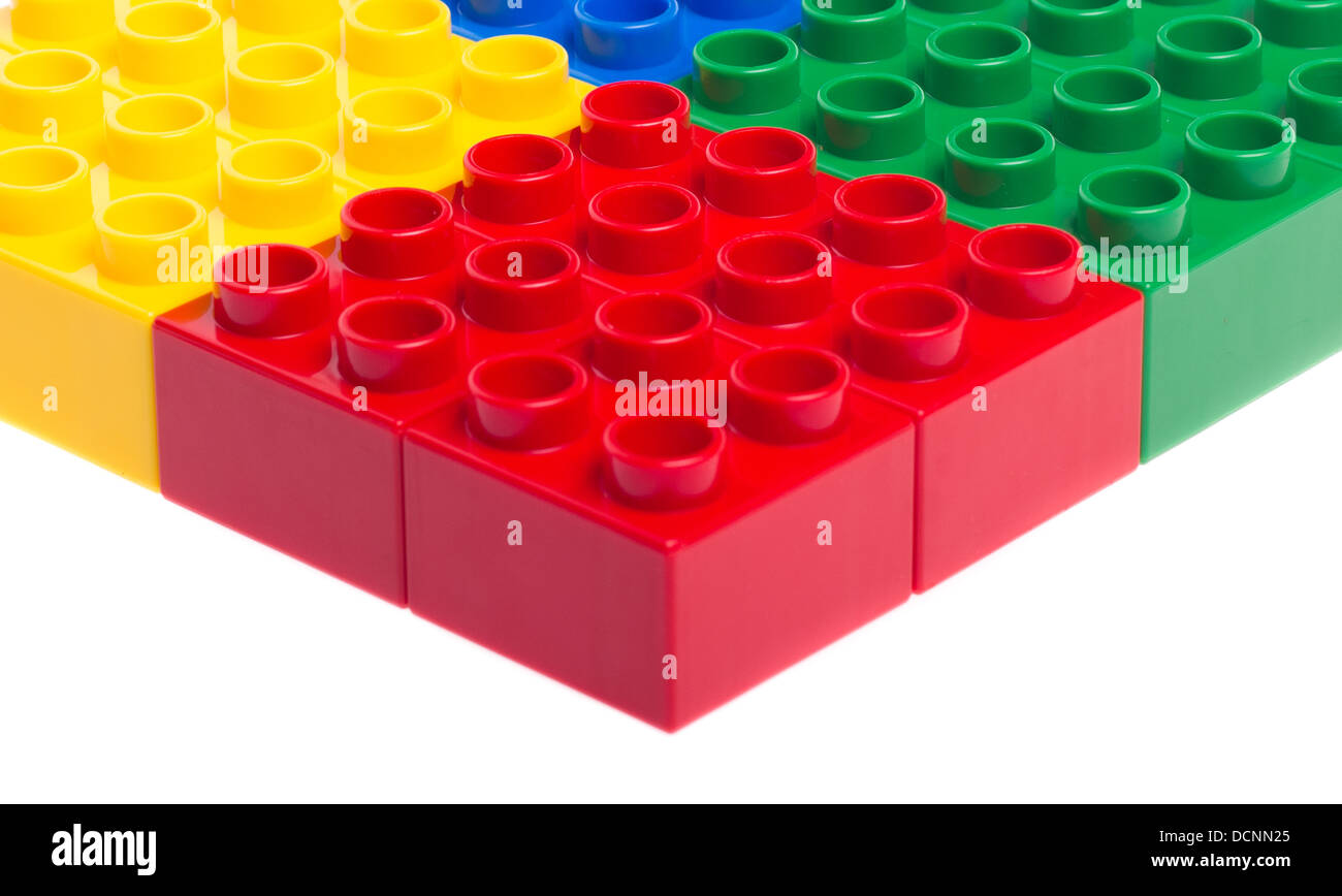 plastic building blocks Stock Photo - Alamy