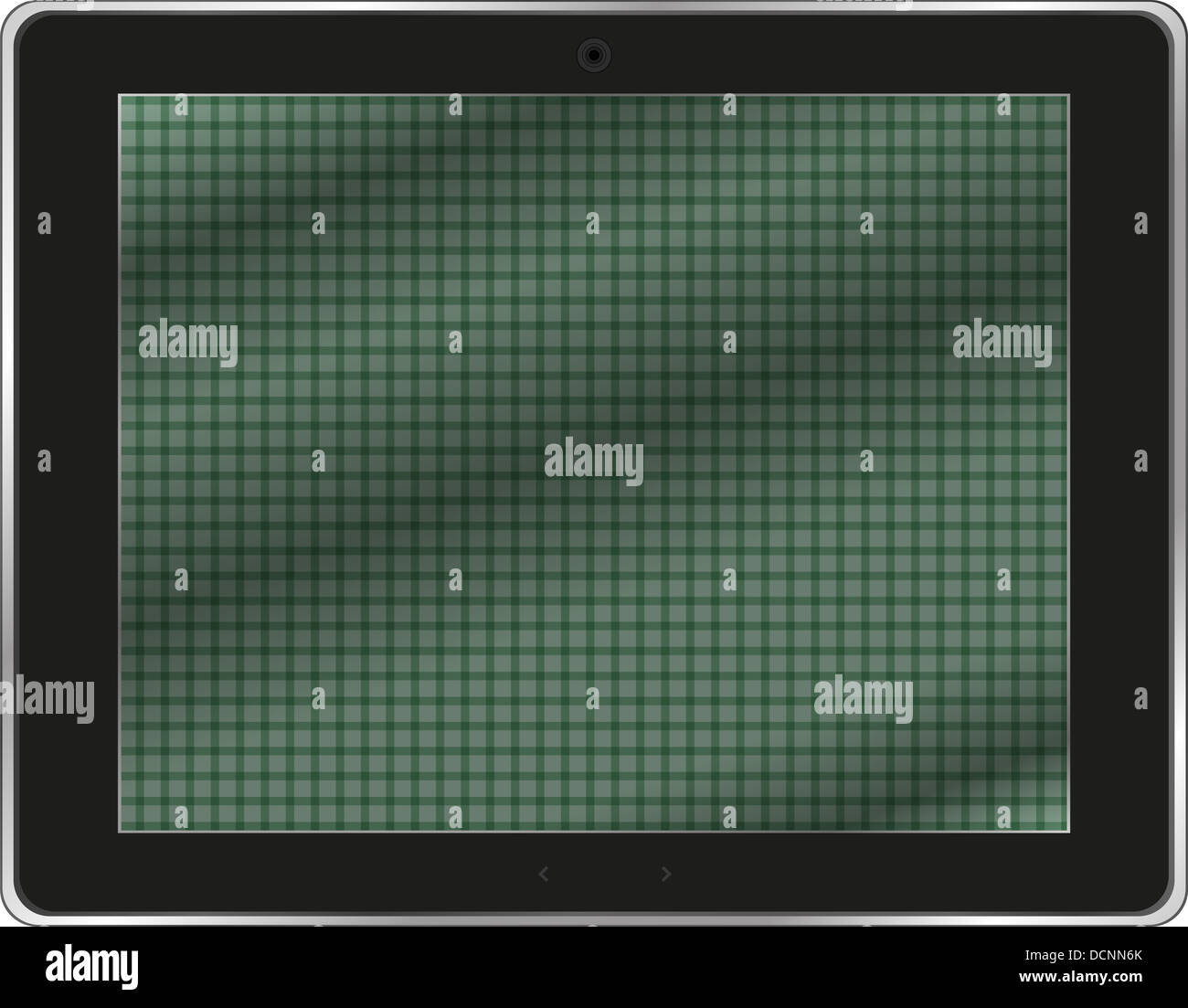 Realistic tablet pc computer isolated on white background Stock Photo ...