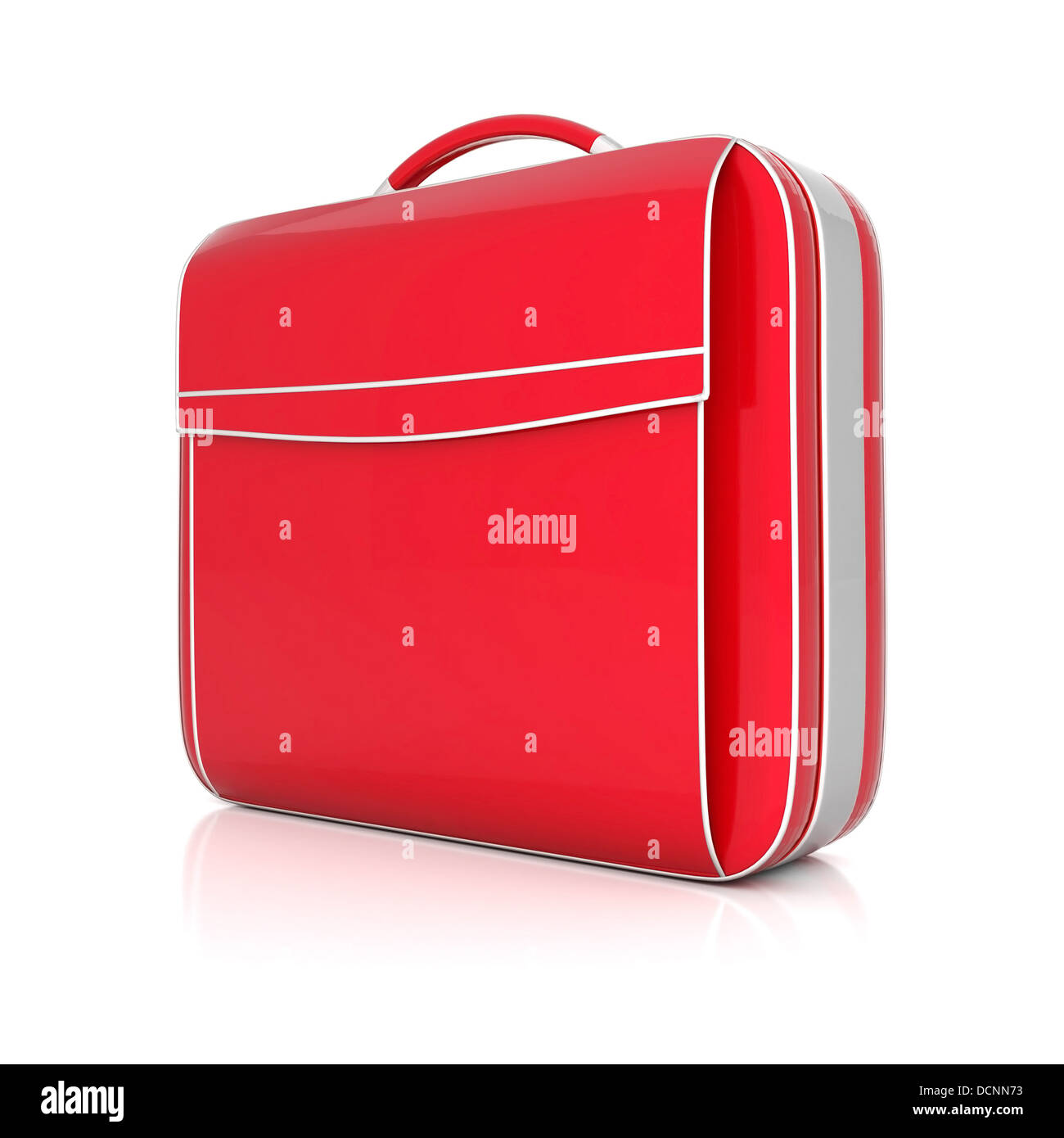 Red travel suitcase handle 3d Cut Out Stock Images & Pictures - Alamy