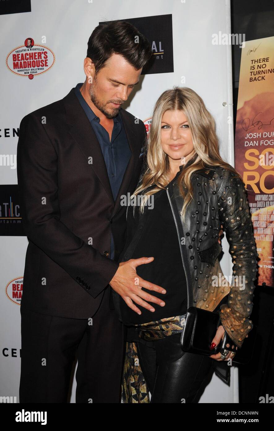Los Angeles, CA. 20th Aug, 2013. Josh Duhamel, wife Fergie at arrivals ...