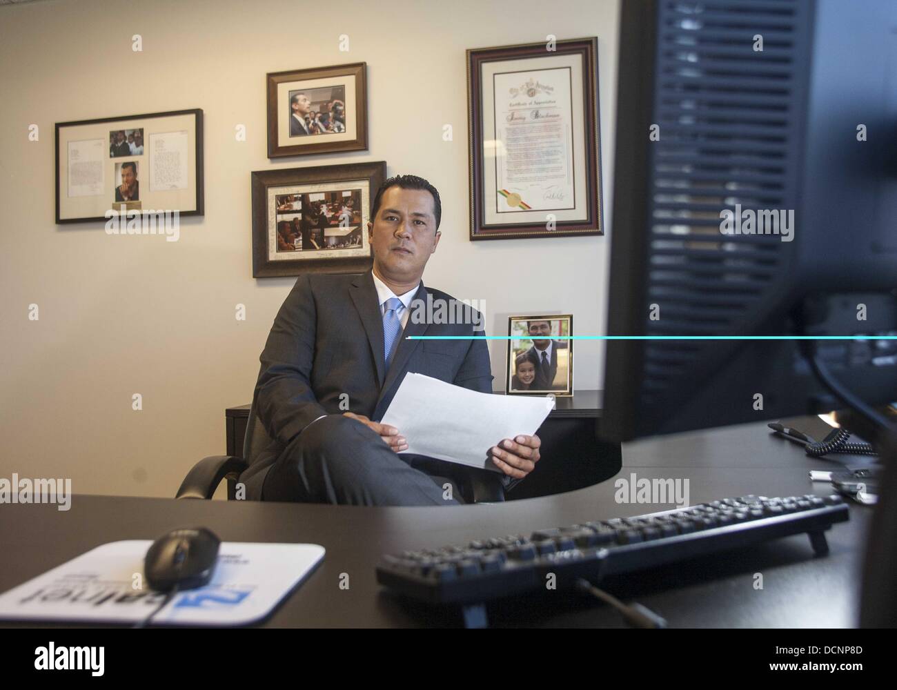 Aug. 6, 2013 - Los Angeles, California, U.S - Jimmy Blackman, founder ...