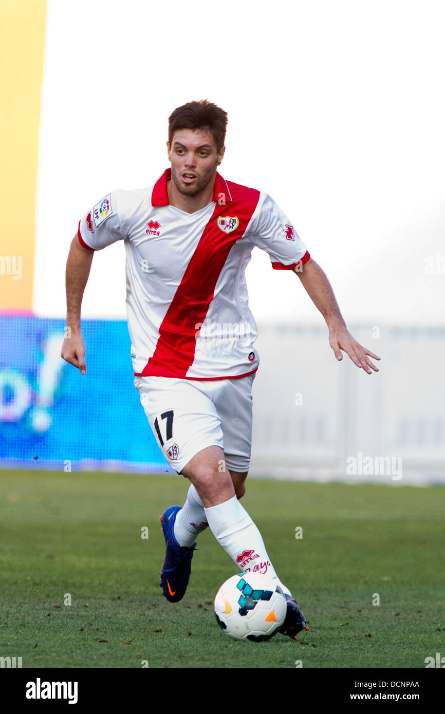Madrid, Spain. 19th Aug, 2013. Leonel Galeano (Rayo) Football / Soccer ...